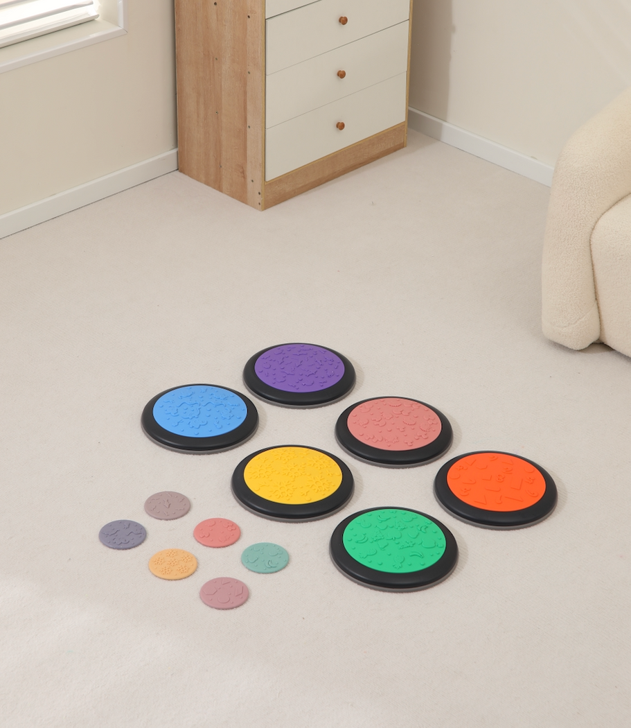 Rainbow Sensory Balance Discs — The OT Store