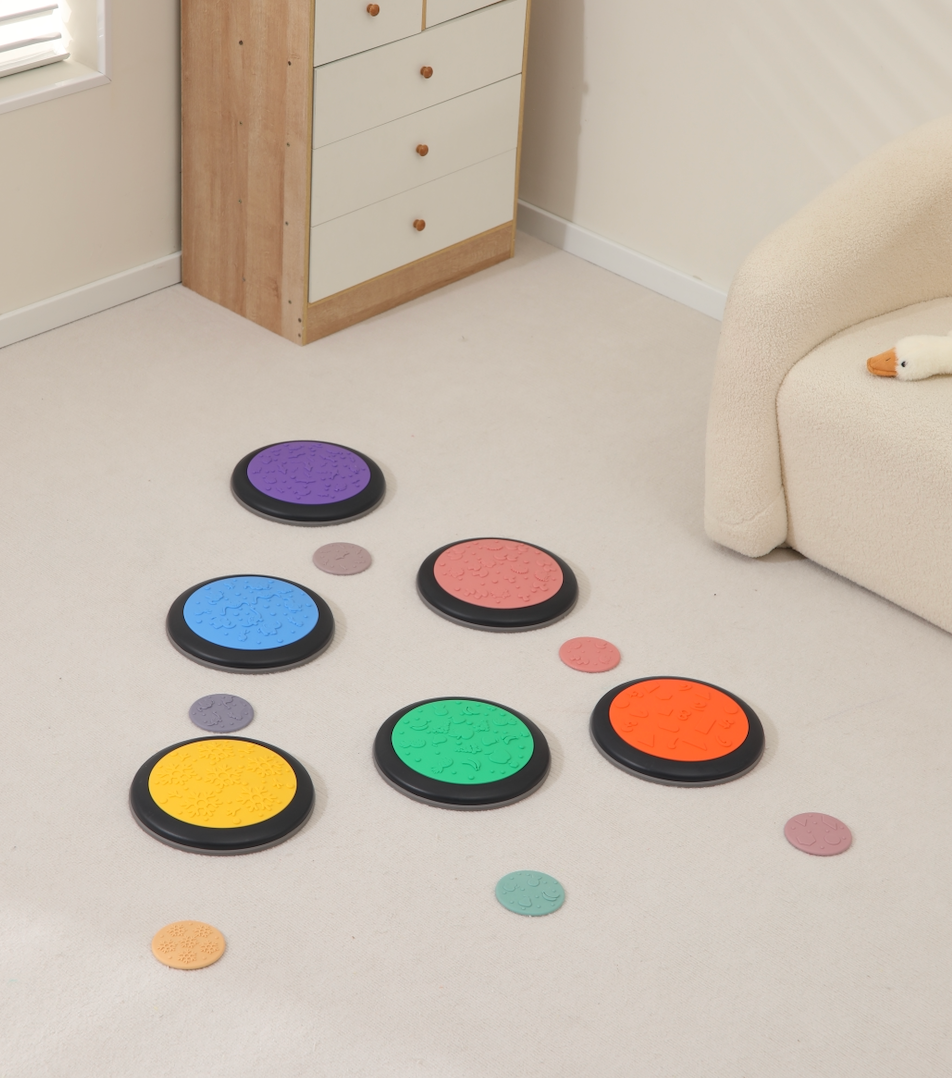 Rainbow Sensory Balance Discs — The OT Store