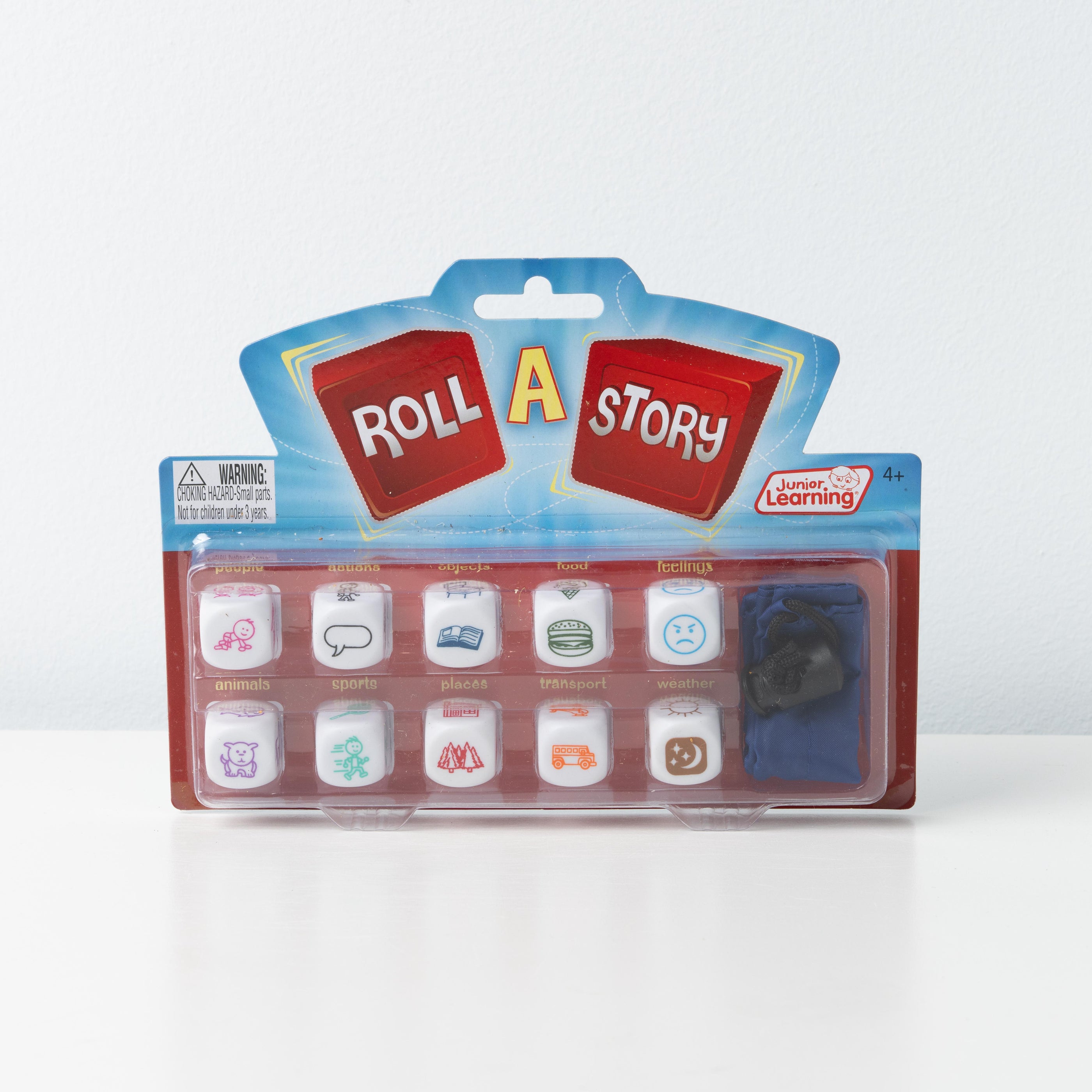 Junior Learning Roll-A-Story Dice Story Telling Game — The OT Store