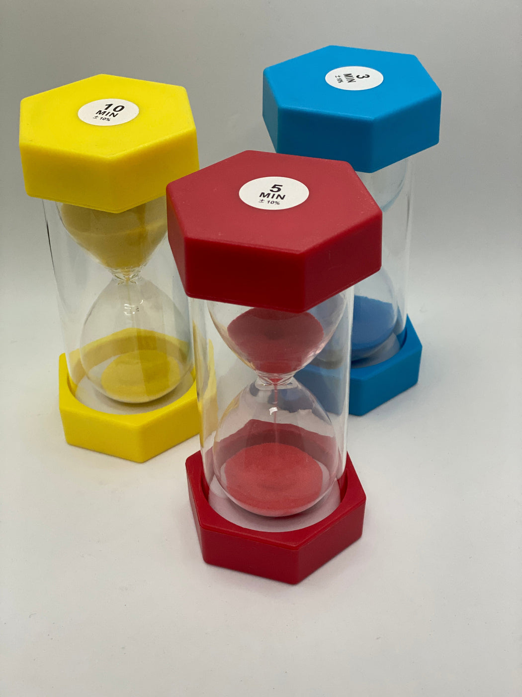 Sand Activity Timer Hourglass Clock for Kids (3 Pack) — The OT Store