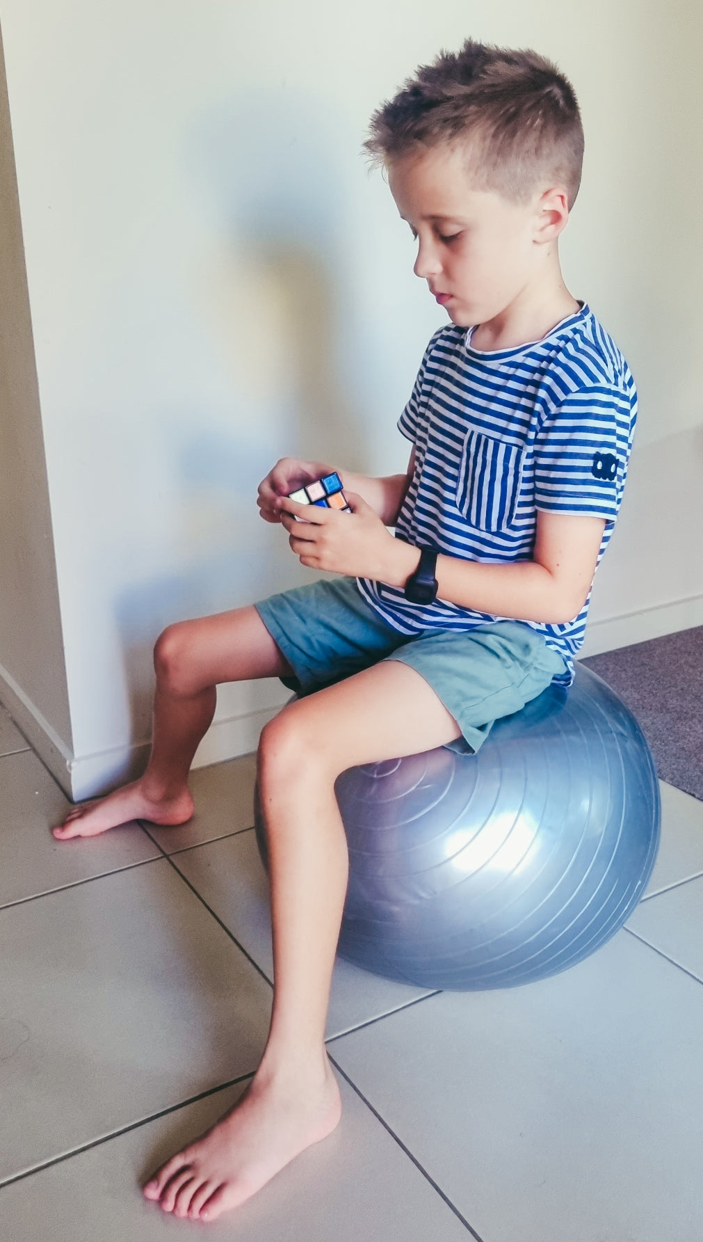 Kids Balance Exercise Ball 55cm with Pump — The OT Store